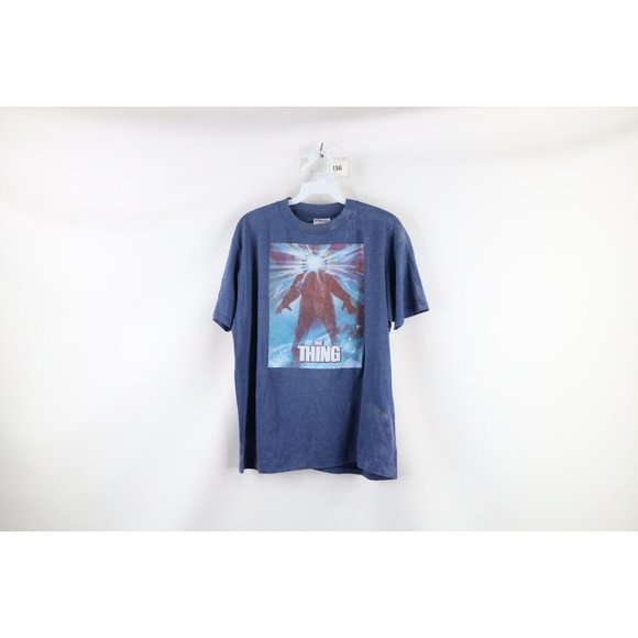Vintage | Shirts | Vintage 8s Mens Large The Thing Horror Sci Fi Movie ...